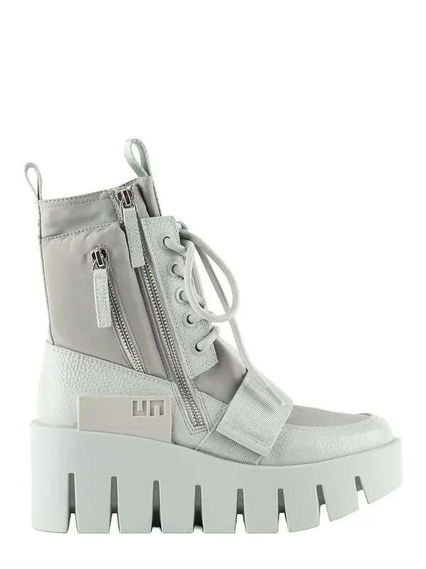 United Nude Grip Combat Lo Dawn Mix Boots - Grey