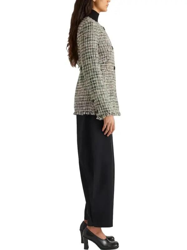 Proenza Schouler White Label Aurelia Tweed Jacket - Black
