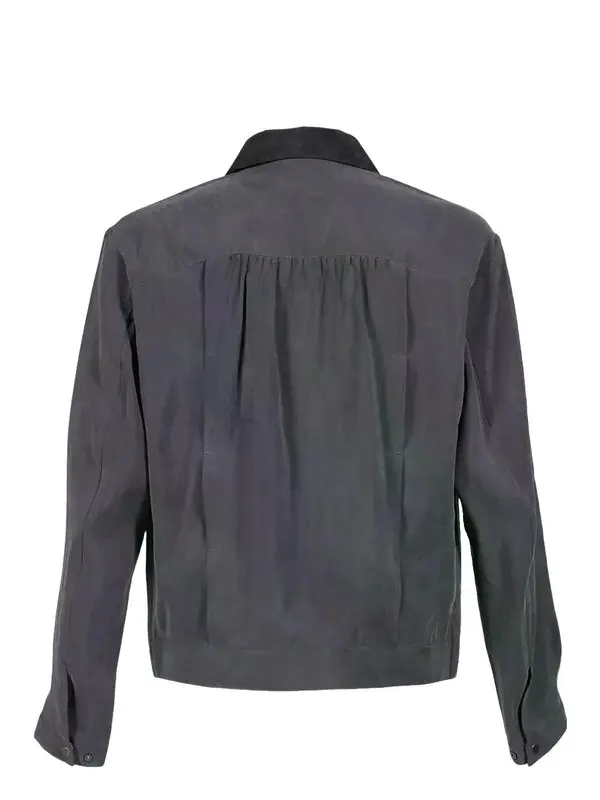 XLIM Shirred Zip-up Jacket - Grey