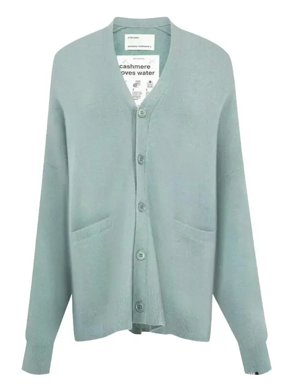 Extreme Cashmere Tokio V-neck Cardigan - Blue