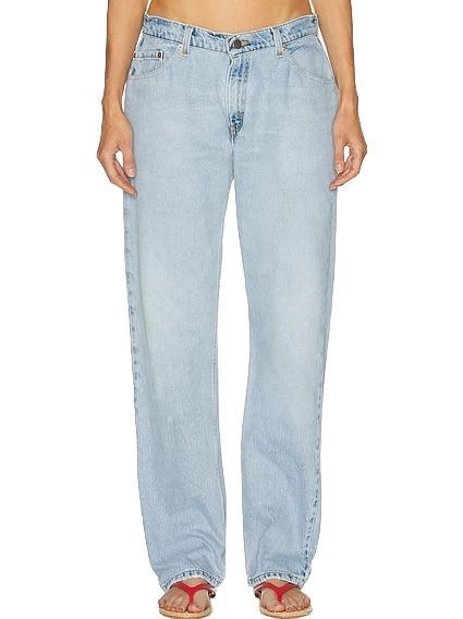 ALIGRACE Low Waist Ultra Baggy Jean - Light