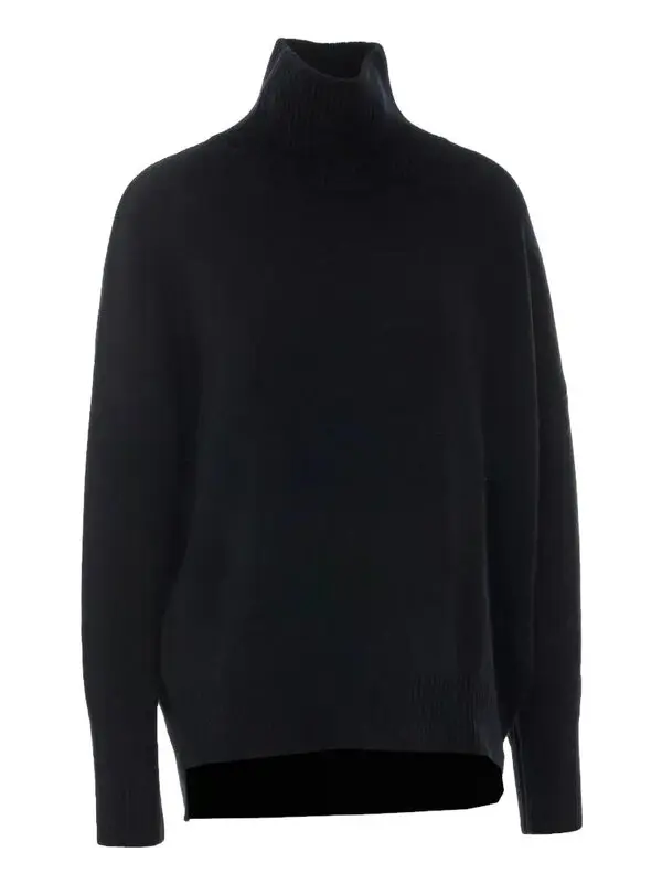 LISA YANG Heidi Roll-neck Sweater - Black