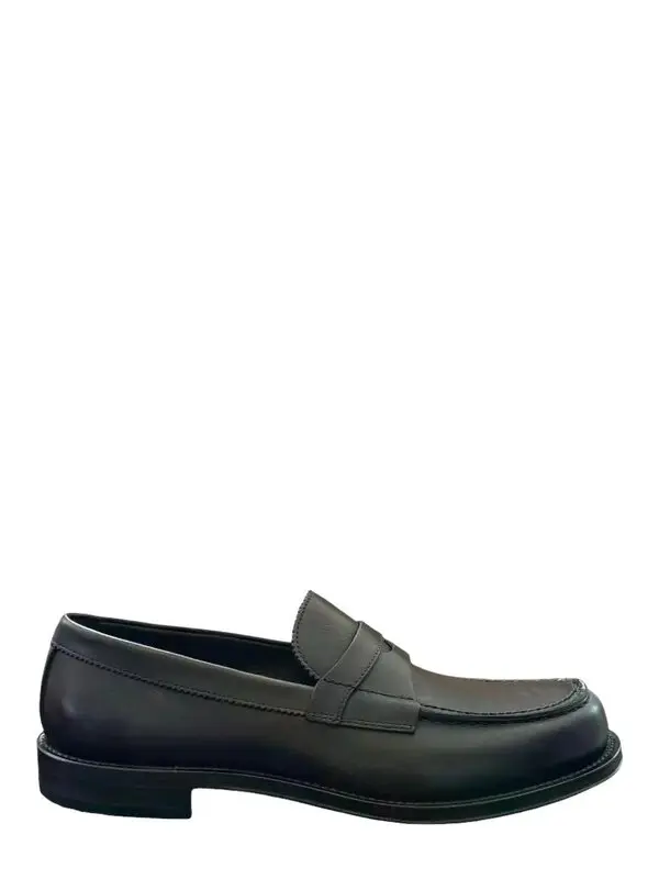 FABI Leather Loafer - Black