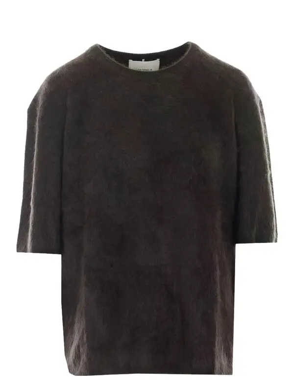 LISA YANG Maren Cashmere T-shirt - Brown