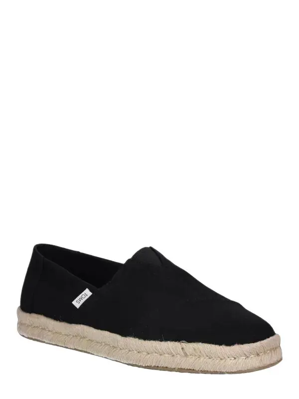 Toms Alpargata Rope 2.0 Slip-on Braided-sole Espadrilles - Black
