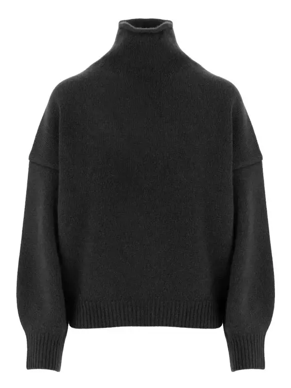 Arch4 High-neck Cashmere Sweater - Black