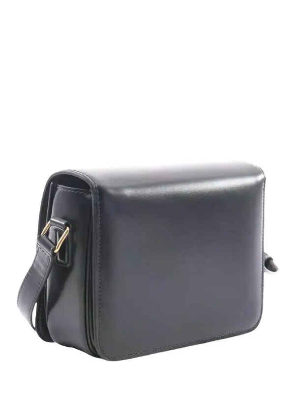 Celine Teen Triomphe Shoulder Bag - Black