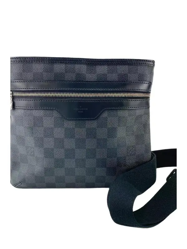 LOUIS VUITTON 2010 Damier Graphite Mick Shoulder Bag - Grey