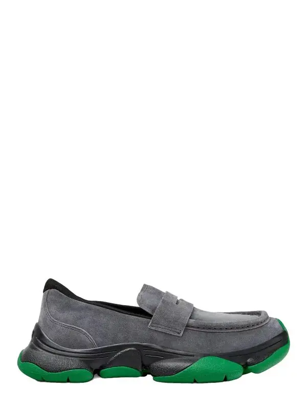 Camper Karst Suede Loafers - Grey