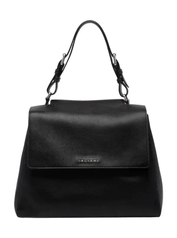 Orciani Sveva Leather Shoulder Bag - Brown