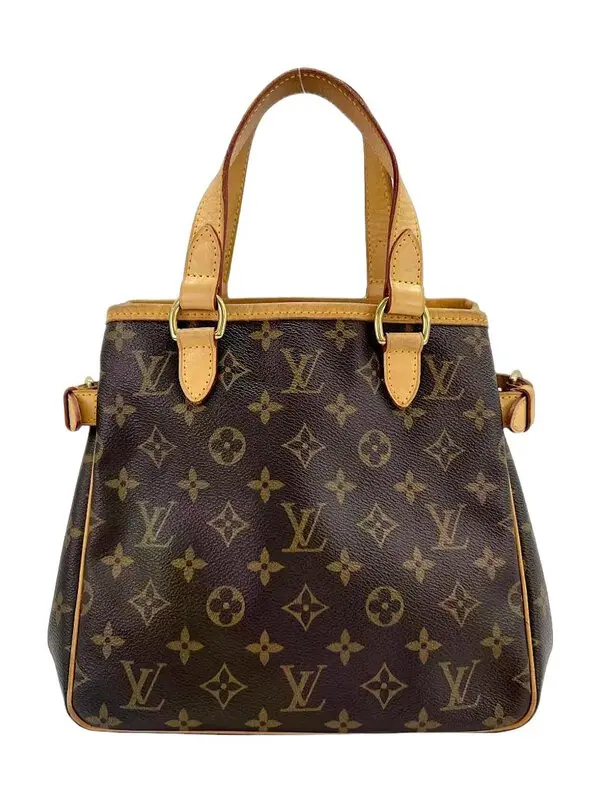 LOUIS VUITTON Monogram Patignolles Tote Bag - Brown