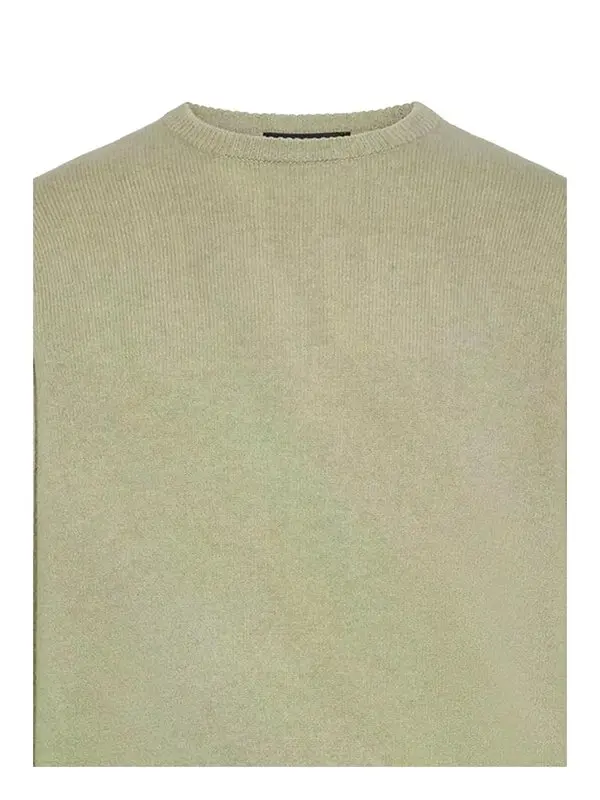 Peuterey Logo-patch Crew-neck Sweater - Green