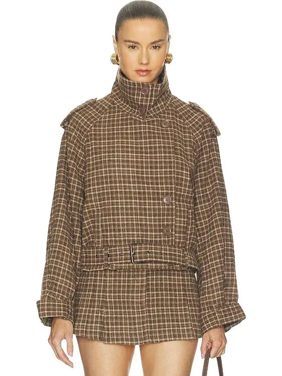 NAKEDVICE Fletcher Check Jacket In . Also - Multi