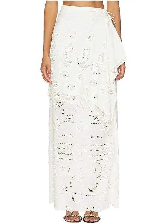 KETTEL ATELIER Katinka Skirt - White