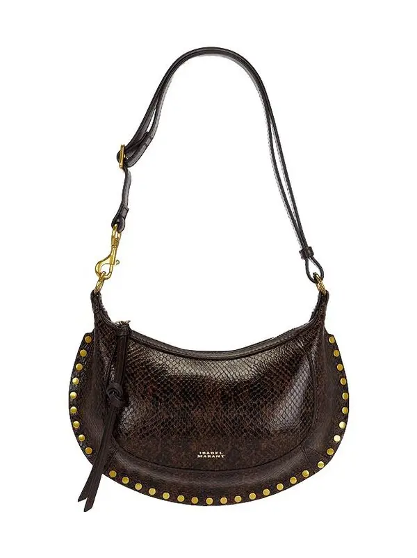 Isabel Marant Étoile Oskan Moon Bag - Black