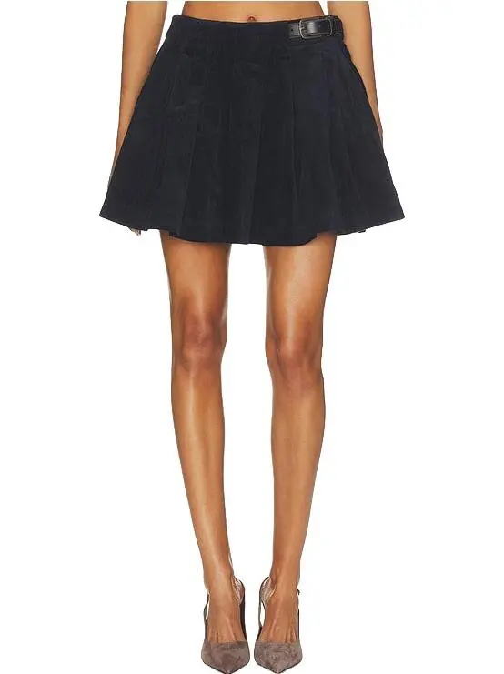 Sea Garrett Corduroy Mini Skirt In . Also - Navy