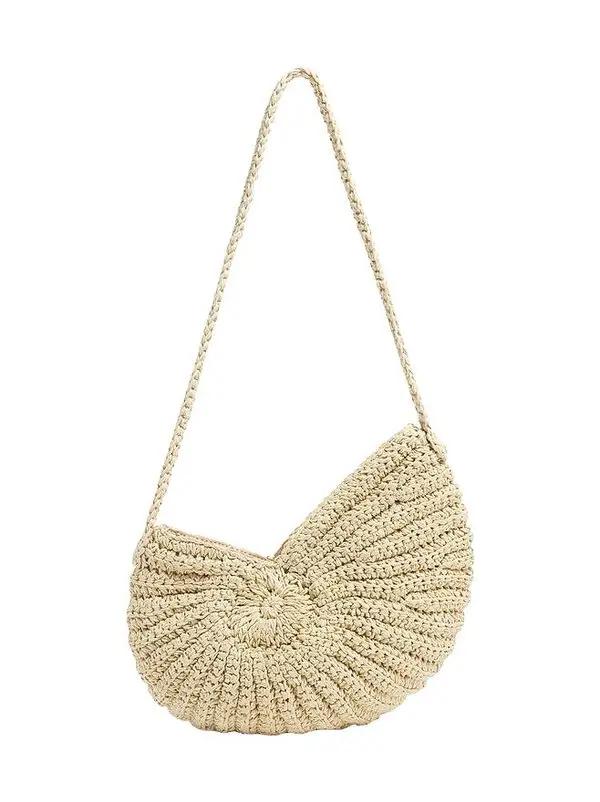 Stoney Clover Lane Shell Spiral Bag - Neutral