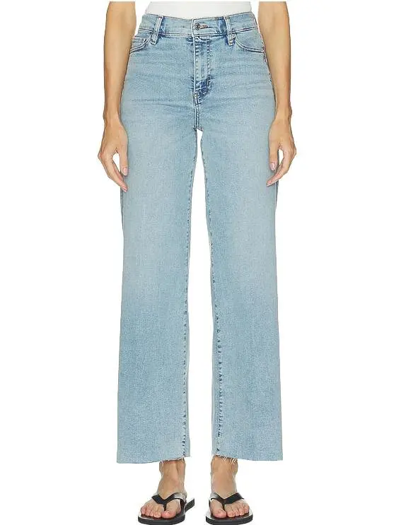 FRAME Le Slim Palazzo Jeans - Blue