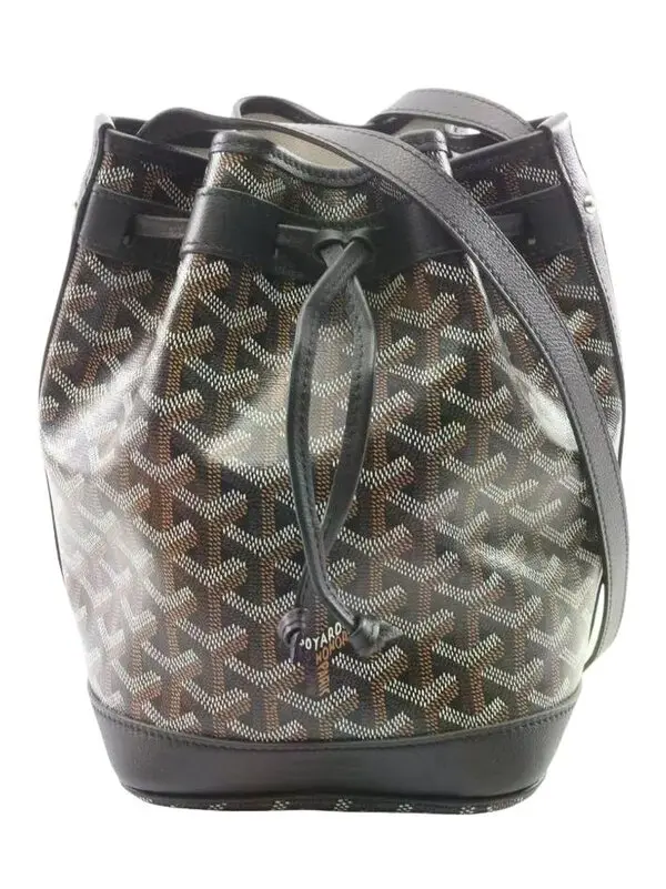 Goyard 2015-2026 Goyardine Petit Flot Bucket Bag - Black