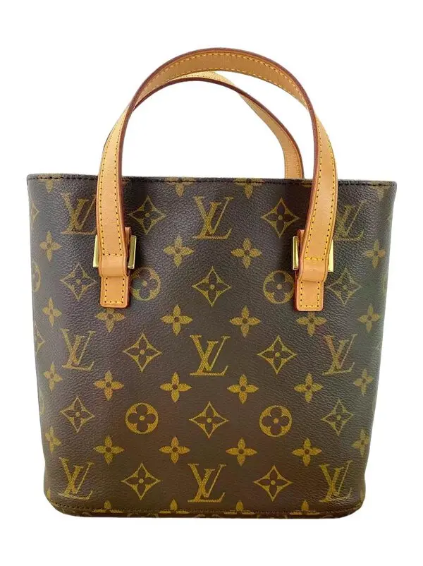 LOUIS VUITTON 2002 Monogram Handbag - Brown