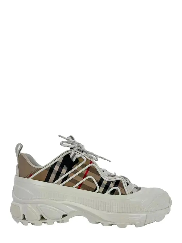 Burberry Arthur Vintage Check Sneakers - Neutrals