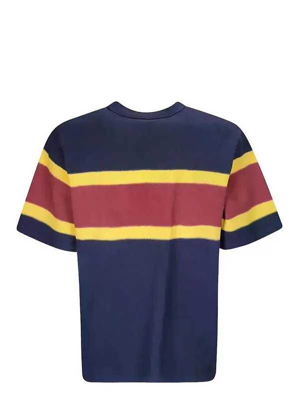 Sacai Chusen-dyed Cotton T-shirt - Blue