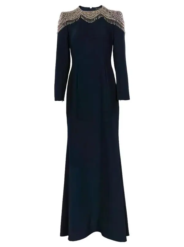 Jenny Packham Muse Maxi Dress - Blue