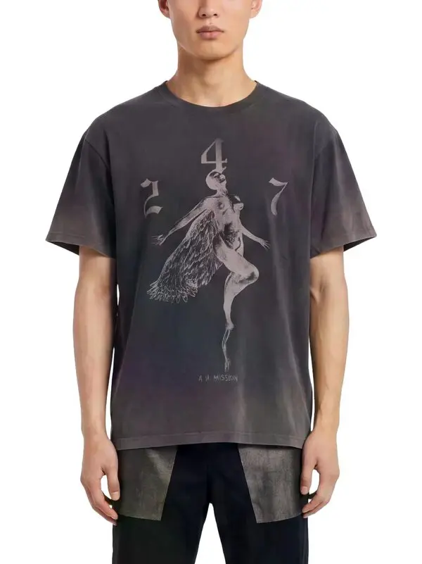 REPRESENT 247 Fallen Angel T-shirt - Black