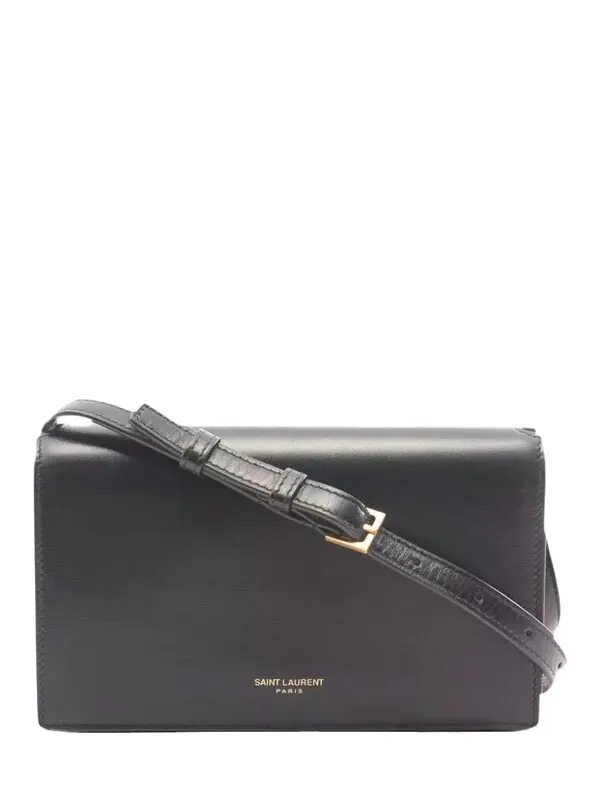 Saint Laurent Leather Mini Bag - Black