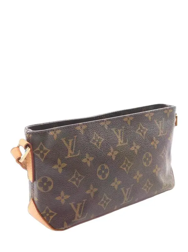 LOUIS VUITTON Monogram Trotteur Shoulder Bag - Brown