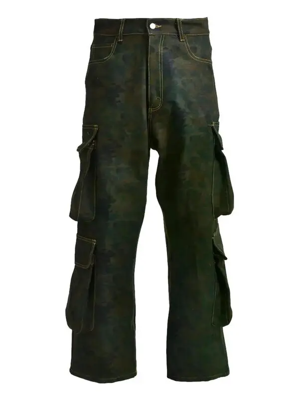 THE EDGE OF EARTH™ Hanzo Camouflage Cargo Pants - Green