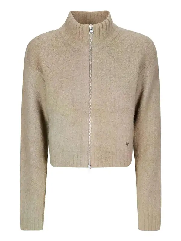 SAMSOE SAMSOE Sajeanne Zip-fastening Cardigan - Neutrals
