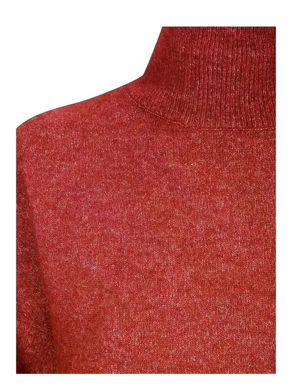 SAMSOE SAMSOE Nola Turtleneck Sweater - Red