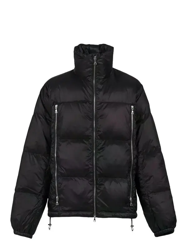 NO MAINTENANCE 4-zip Puffer Jacket - Black