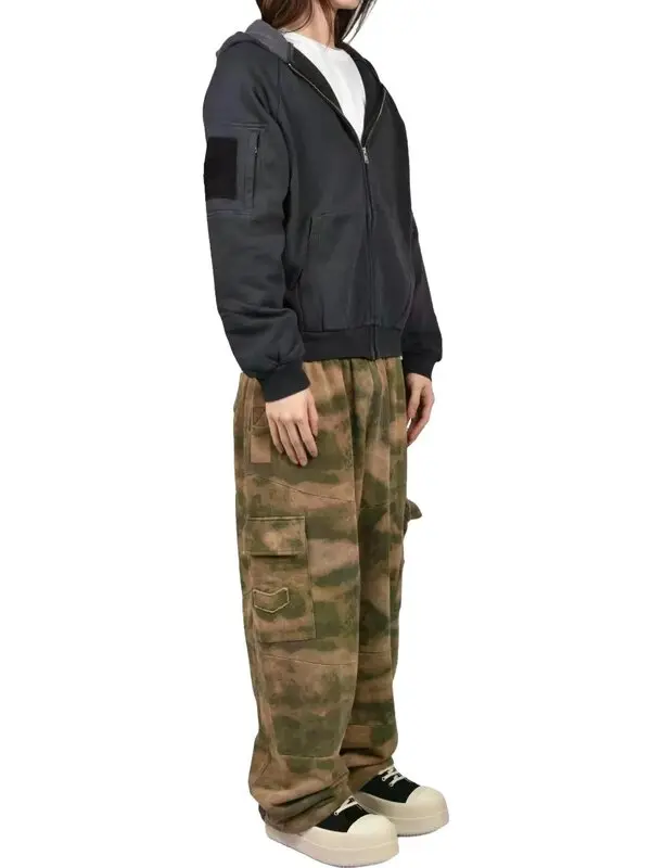 DIARY 1999 Camouflage-print Cargo Track Pants - Brown