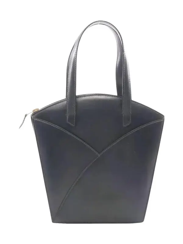 Hermès 1994 Box Calf Cokers Tote Bag - Blue