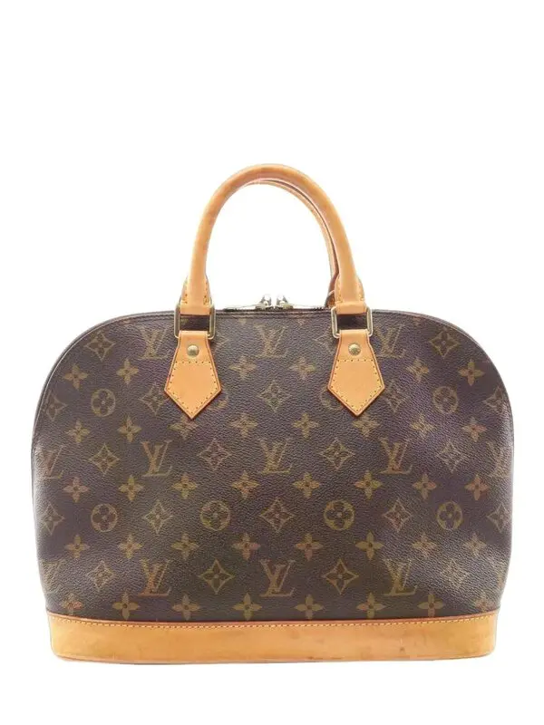 LOUIS VUITTON 1998 Monogram Tote Bag - Brown
