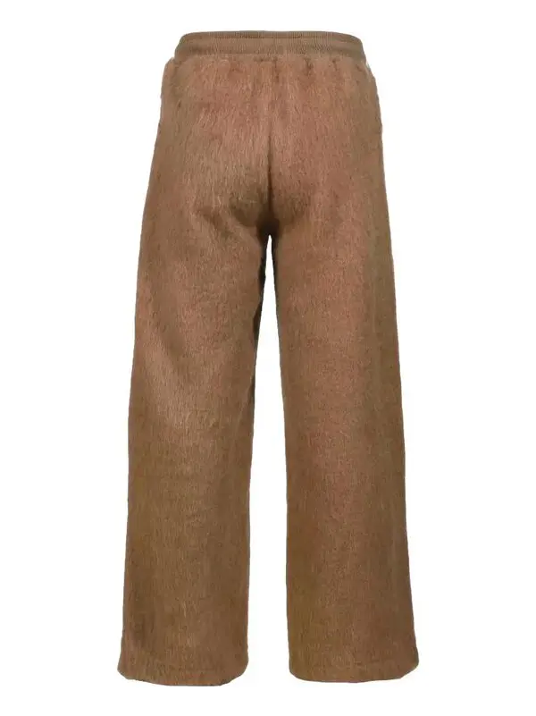 BOSSUP Logo-patch Trousers - Neutrals