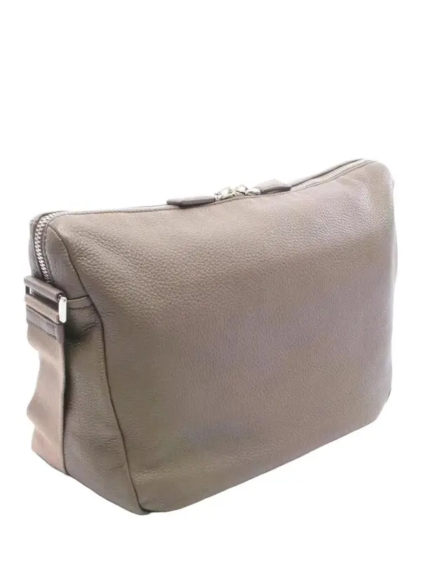 Prada Vit. Daino Shoulder Bag - Brown