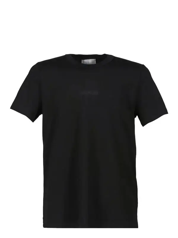 CEDARWOOD Logo-embroidered T-shirt - Black