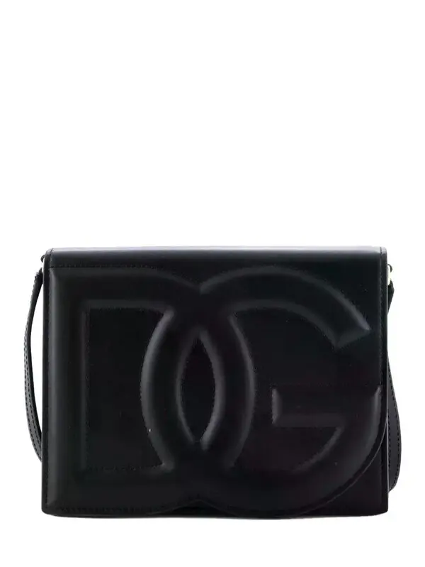 Dolce & Gabbana Leather Cross Body Bag - Black