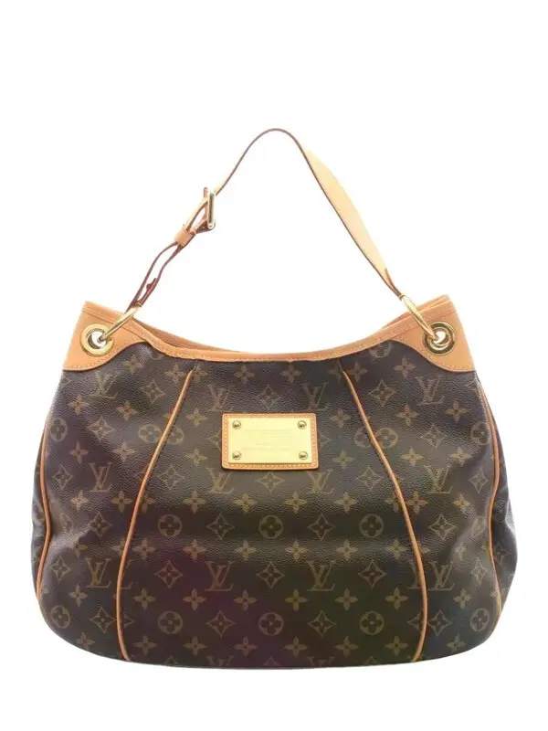 LOUIS VUITTON Monogram Galliera Shoulder Bag - Brown