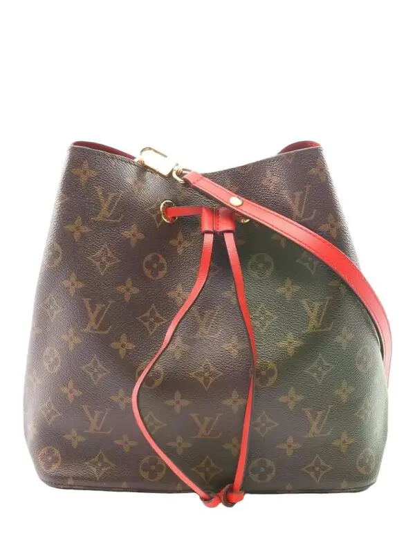 LOUIS VUITTON Monogram Neo Noé Shoulder Bag - Brown
