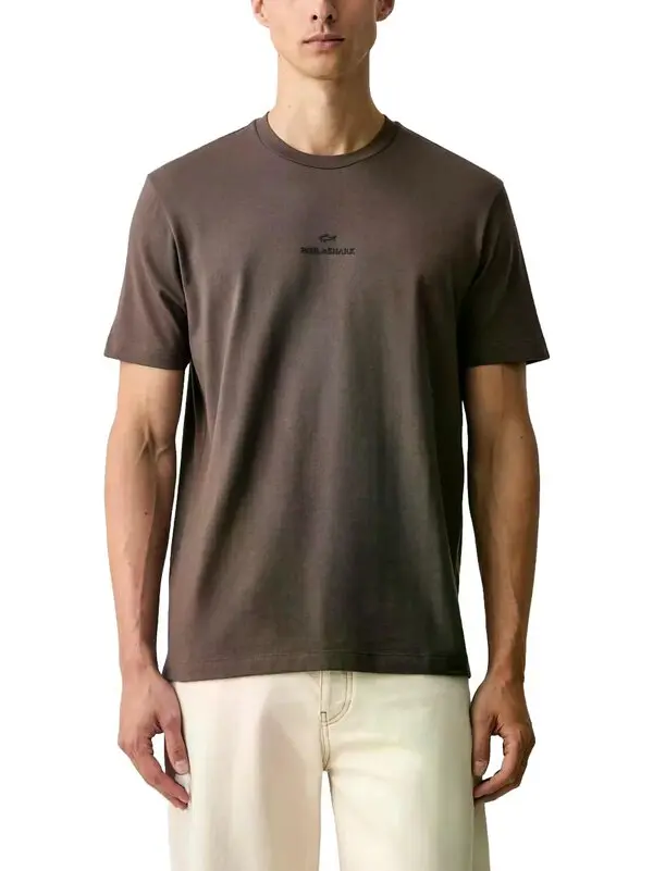 Paul & Shark Logo-print T-shirt - Brown