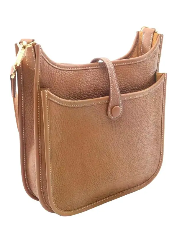 Hermès 23 Evelyne Leather Shoulder Bag - Brown