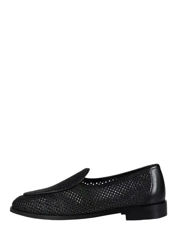 JACQUES SOLOVIÈRE PARIS Jacques New Perforated Loafers - Black