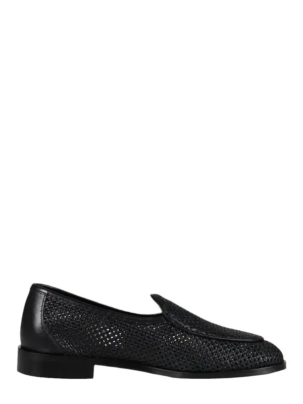 JACQUES SOLOVIÈRE PARIS Perforated Loafers - Black