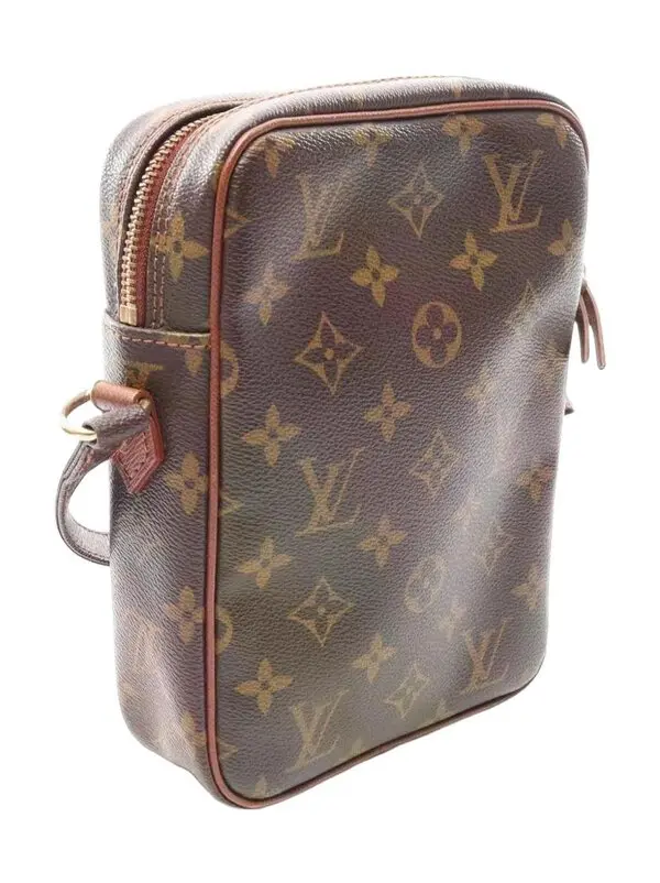 LOUIS VUITTON 2008 X Comme Des Garcons Petit Marceau Monogram Shoulder Bag - Brown