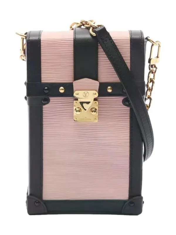 LOUIS VUITTON Epi Leather Trunk Shoulder Bag - Pink