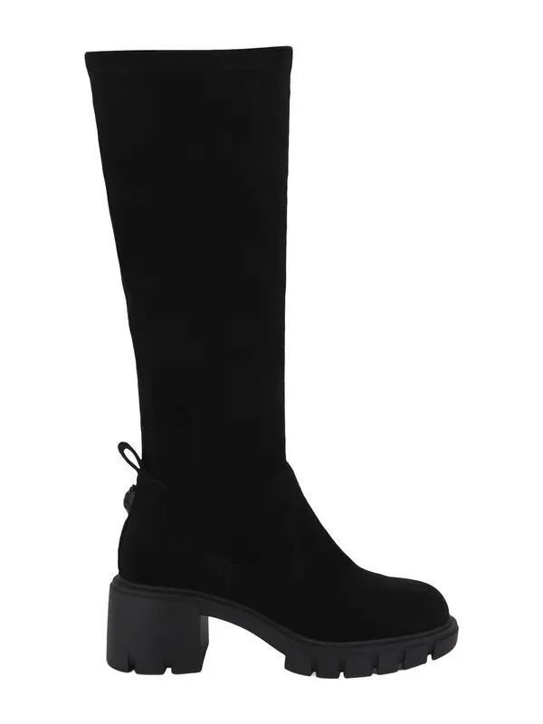 Kurt Geiger Suede Clarence Knee-high Boots - Black